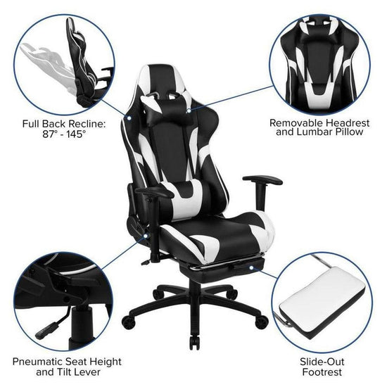 X30 Gaming Chair Racing Office Ergonomic Computer Chair with Fully Rec ...