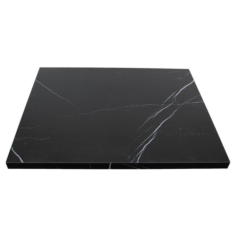 Italian Black Sintered Stone Table Tops – Restaurant Furniture Plus