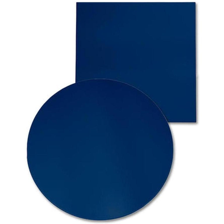Royal Blue Solid Color Powder Coated MDF Outdoor Table Tops ...