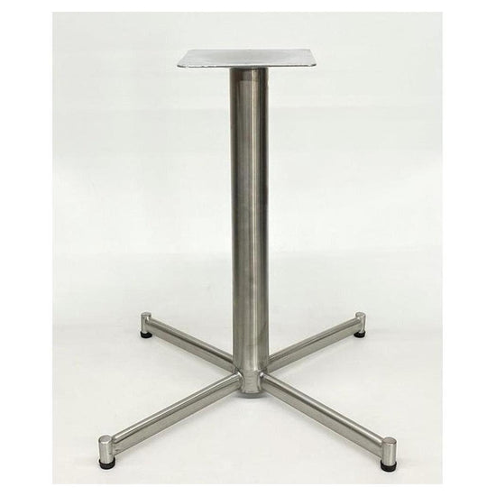 Chrome T-Shape Table Base | Table Bases – Restaurant Furniture Plus