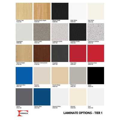 T-Mold Edge Laminate Table Tops | Table Tops – Restaurant Furniture Plus