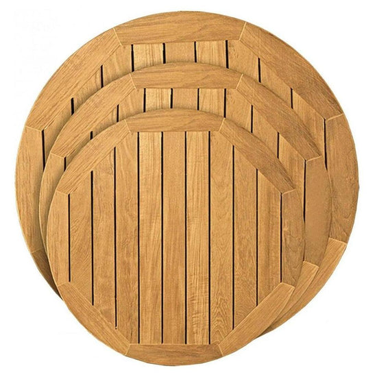 Outdoor Teak Table Tops - Traditional Pattern | Table Tops – Restaurant ...