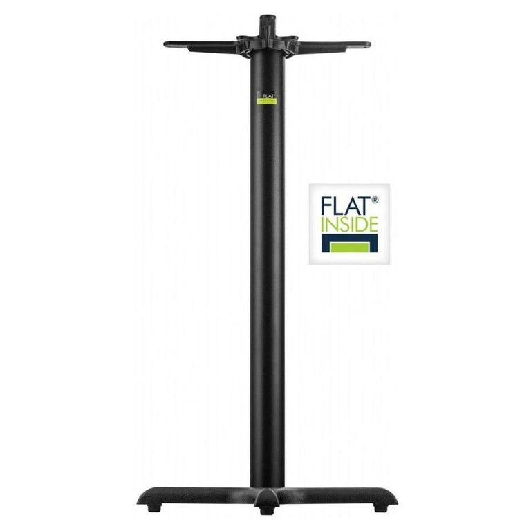 AUTO-ADJUST KX22 Black Bar Height X Table Base | Table Bases – Restaurant Furniture Plus