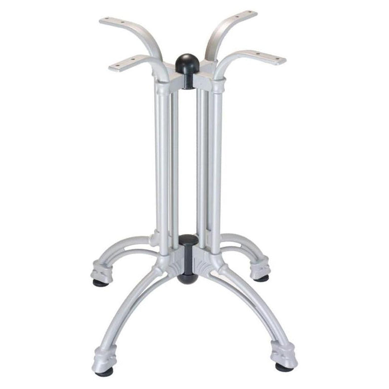 Outdoor Black Aluminum Dining Height Table Base | Table Bases ...
