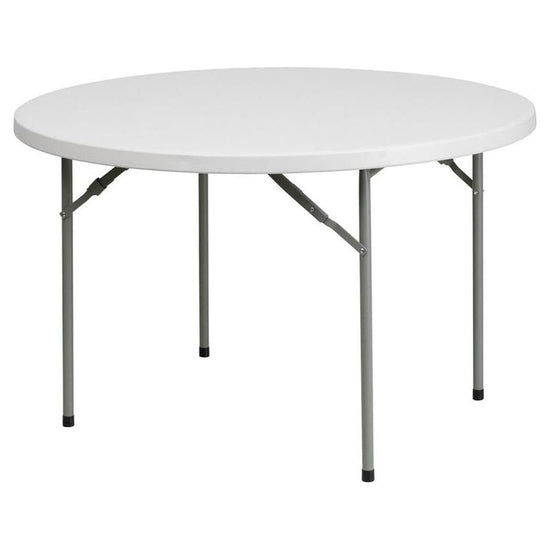Granite White Plastic Folding Table | Tables - Complete Sets ...