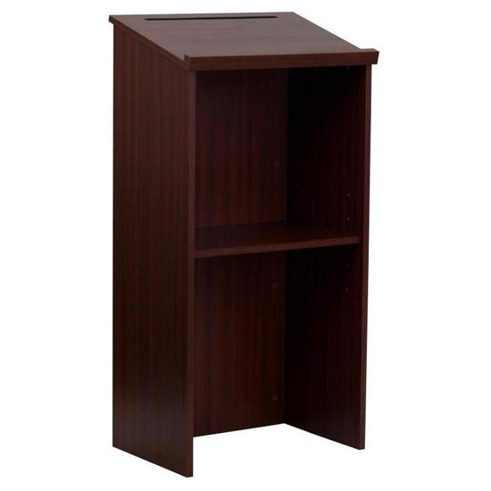 Mysta Stand-Up Wood Host Stands – Restaurant Furniture Plus